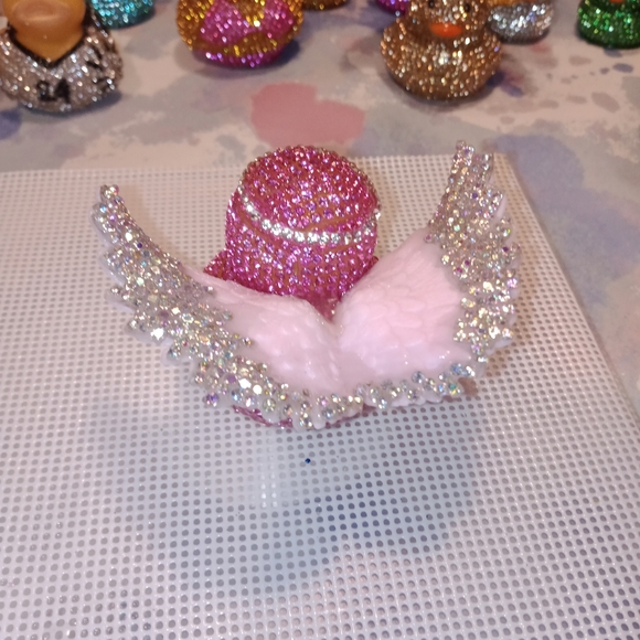 Taz's Trays | Accents | New Custom Made Bling Angel Ducks For J33p ...